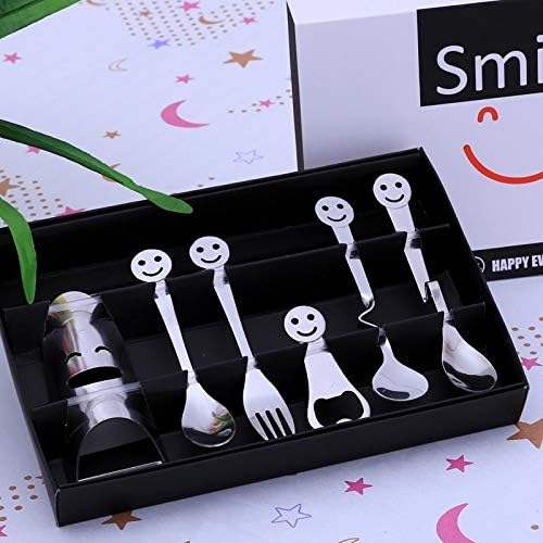 Curved Smily Cutlery For Kids | Stainless Steel Cutlery Set
