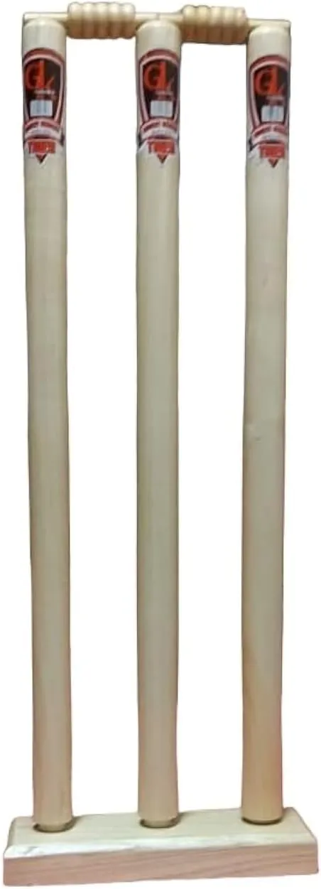Generic Cricket Stump - Model 555, Wooden Material, One Size, 2.47kg ...