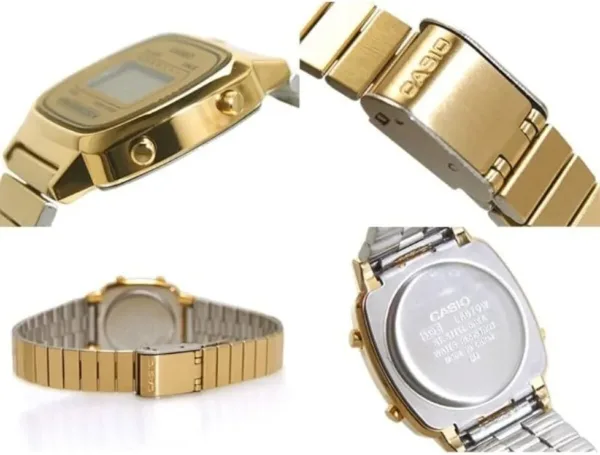 Casio Men’s Quartz Digital Watch – Stainless Steel Strap – Classic ...
