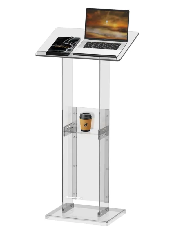 Acrylic Podium Stand Clear Lectern Presentation