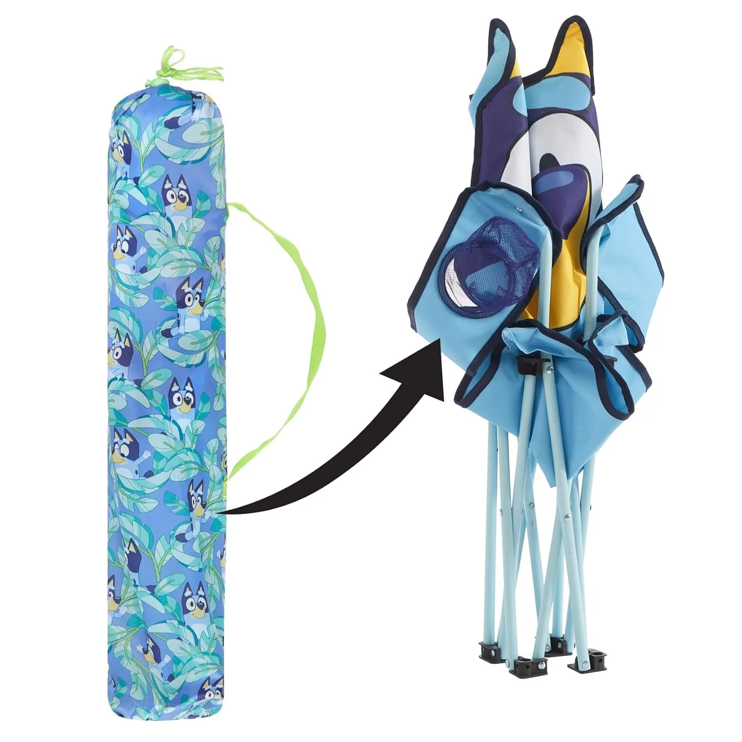 Bluey Kids Camp Chair - Folding Portable Chair