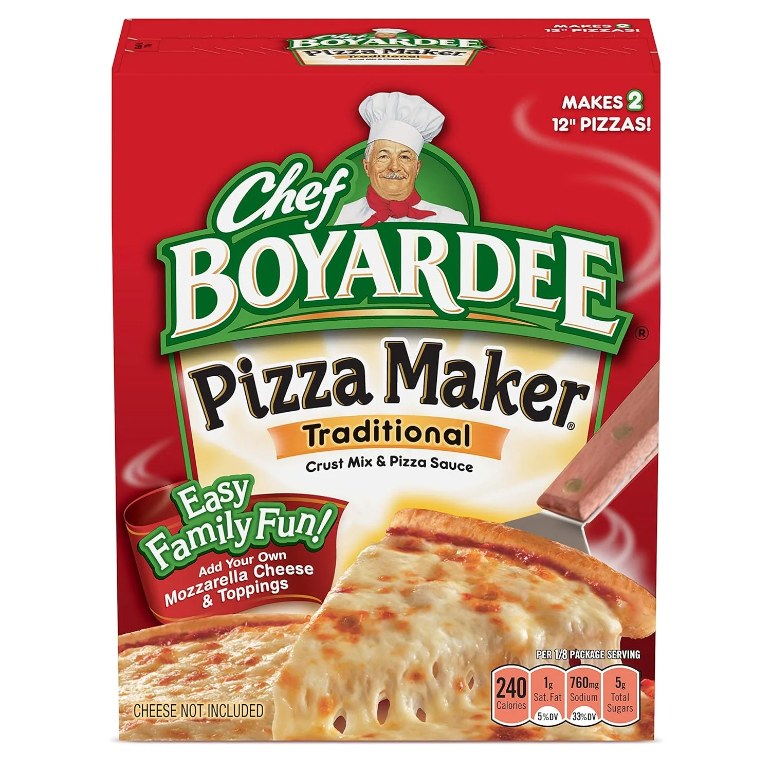 Chef Boyardee Cheese Pizza Kit - 31.85 oz
