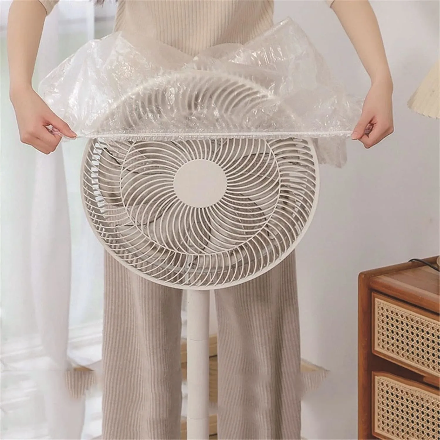 Clear Appliance Covers - Disposable Dust Covers for Kitchen