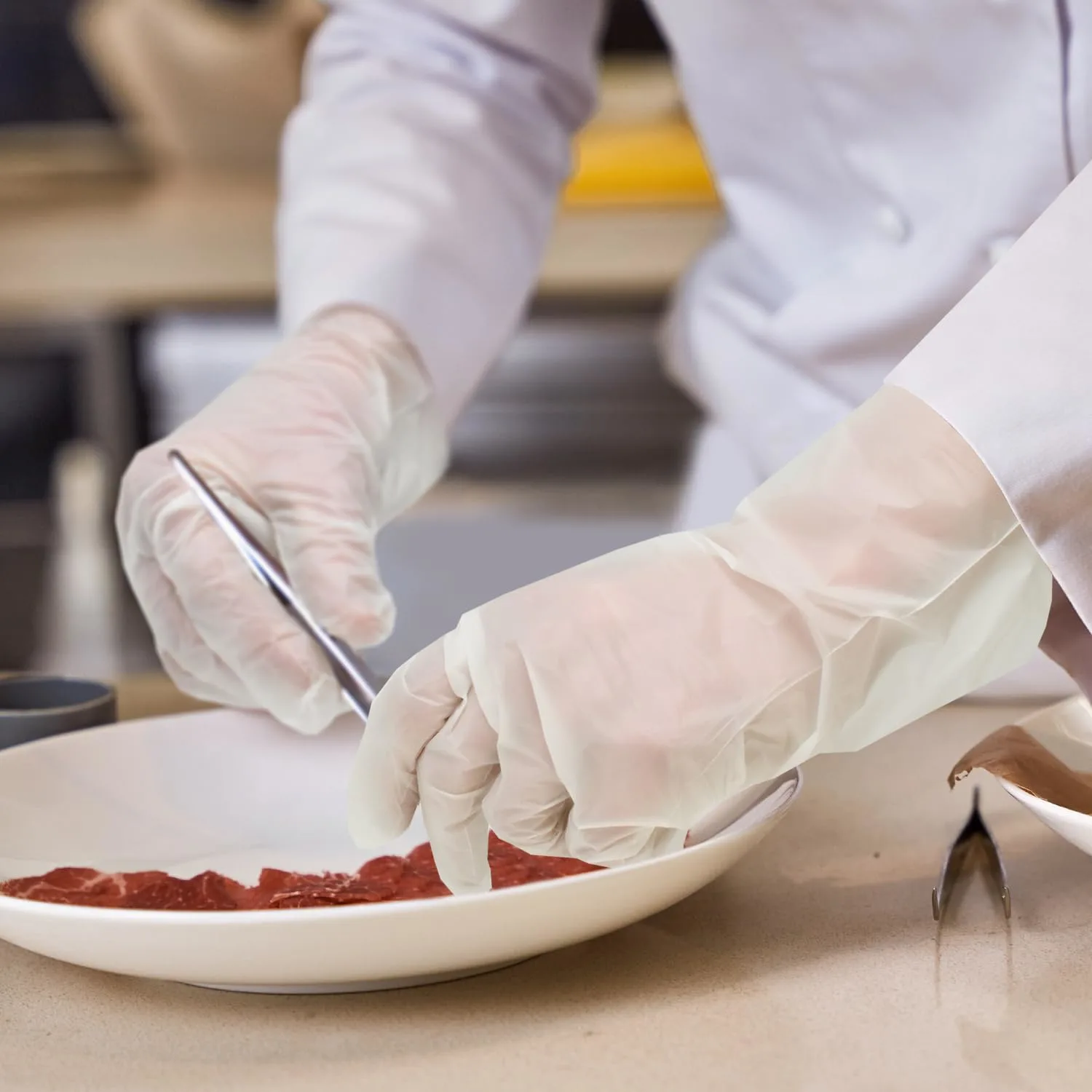 Eco Friendly Disposable Gloves - Compostable Food Prep