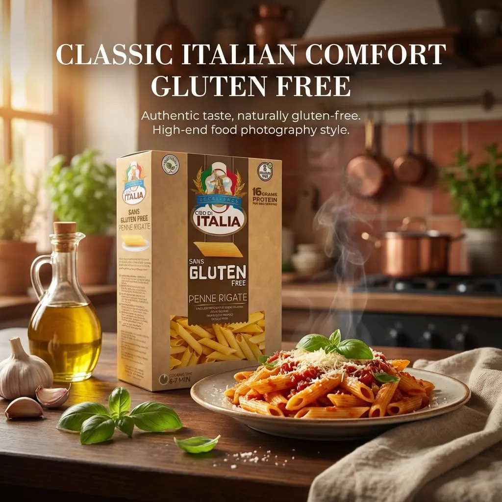 Gluten Free Penne Pasta Chickpea Brown Rice 300g