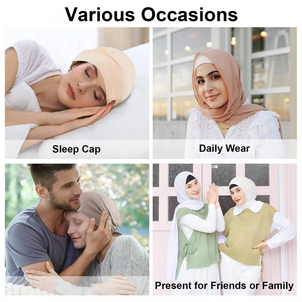 Hijab Undercap 3 Pcs - Muslim Islamic Head Scarf