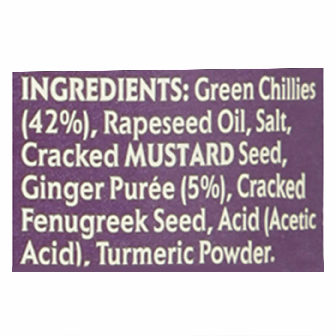 Patak's Chilli Pickle - Extra Hot Indian Relish 283g