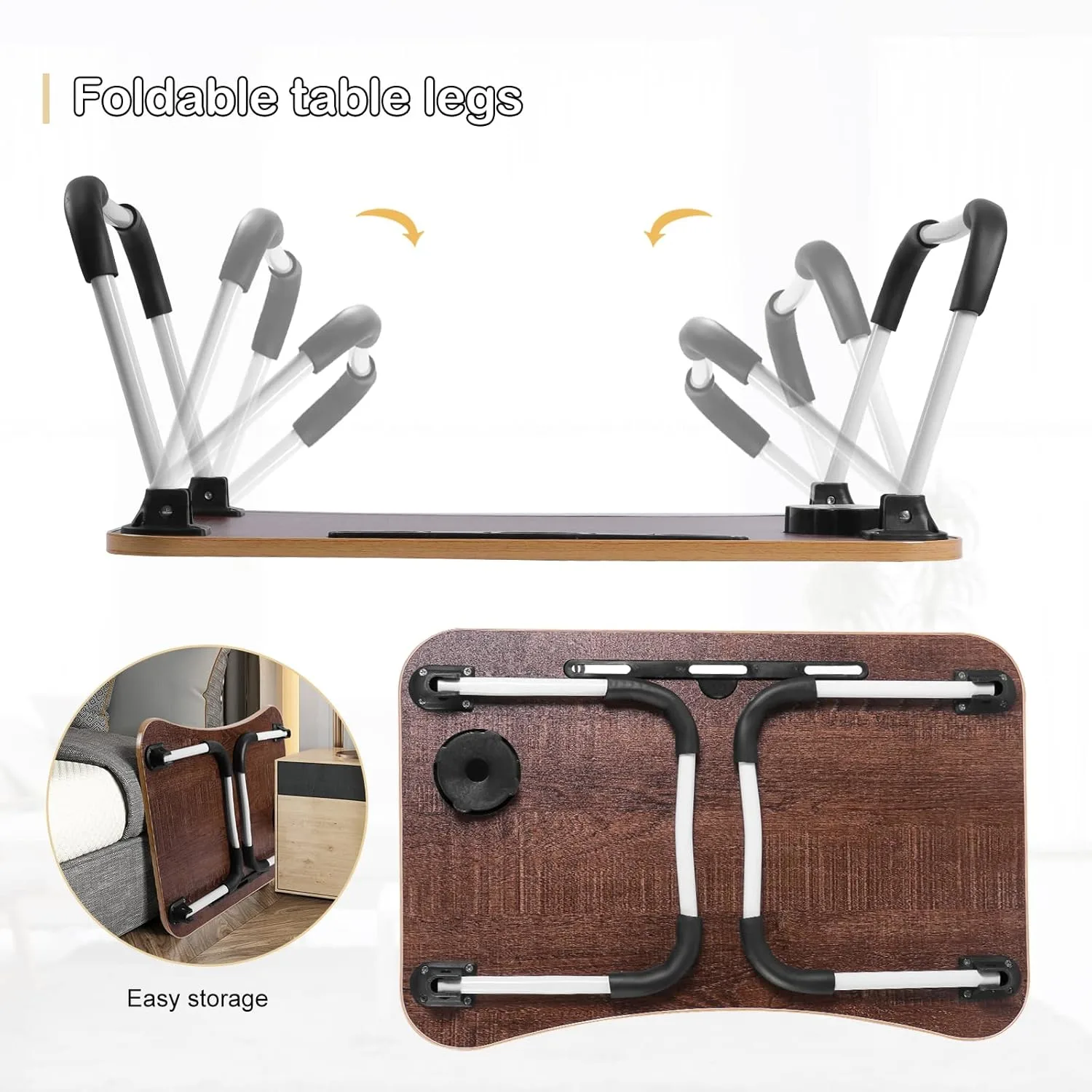 Portable Folding Bed Table Laptop Desk