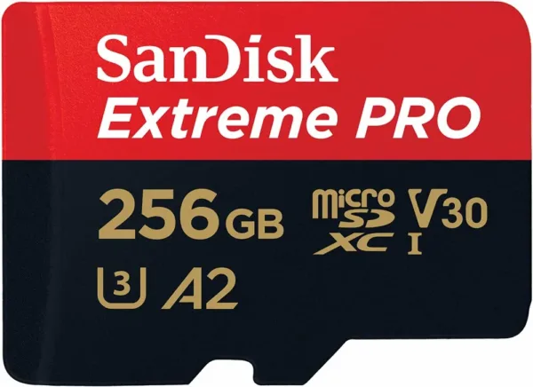 SanDisk 256GB Extreme Pro microSD Card