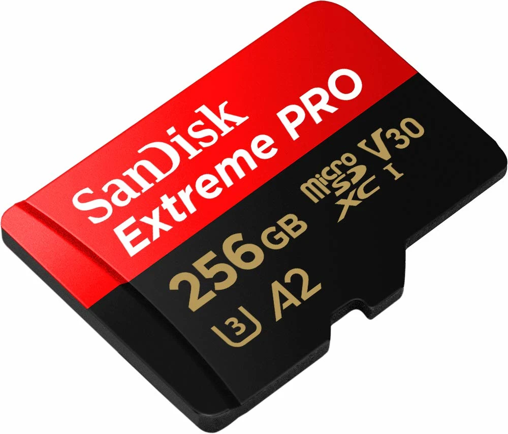SanDisk 256GB Extreme Pro microSD Card
