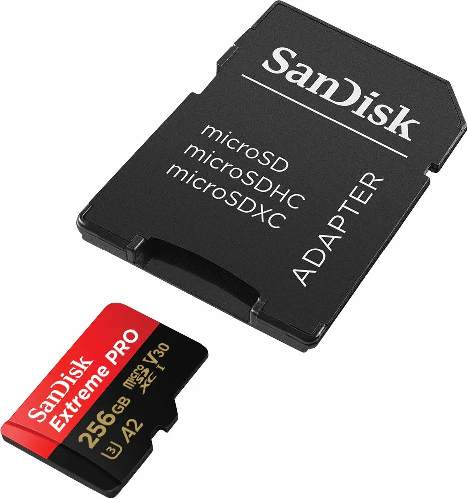 SanDisk 256GB Extreme Pro microSD Card