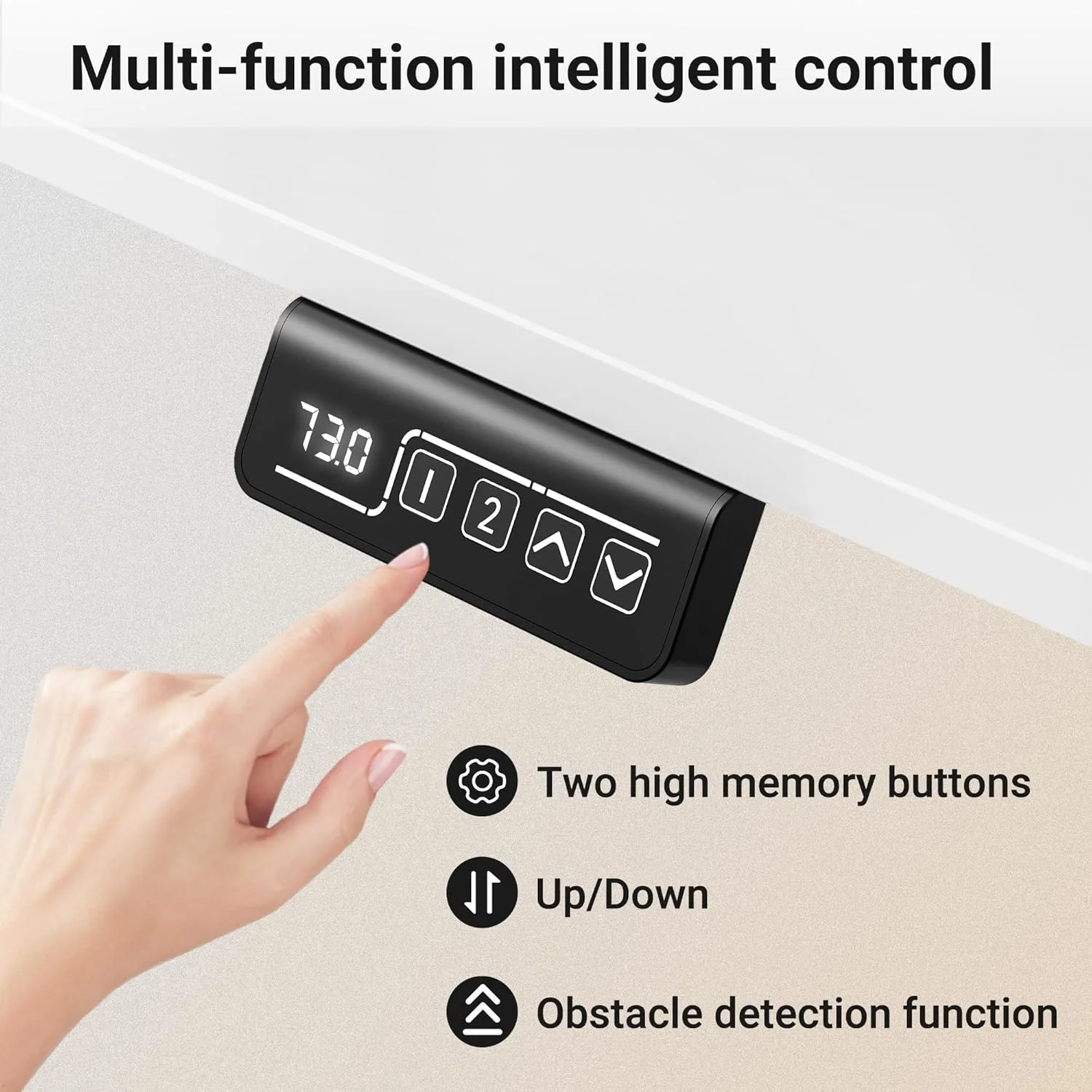 Standing Desk Electric Height Adjustable Desk 160x60cm