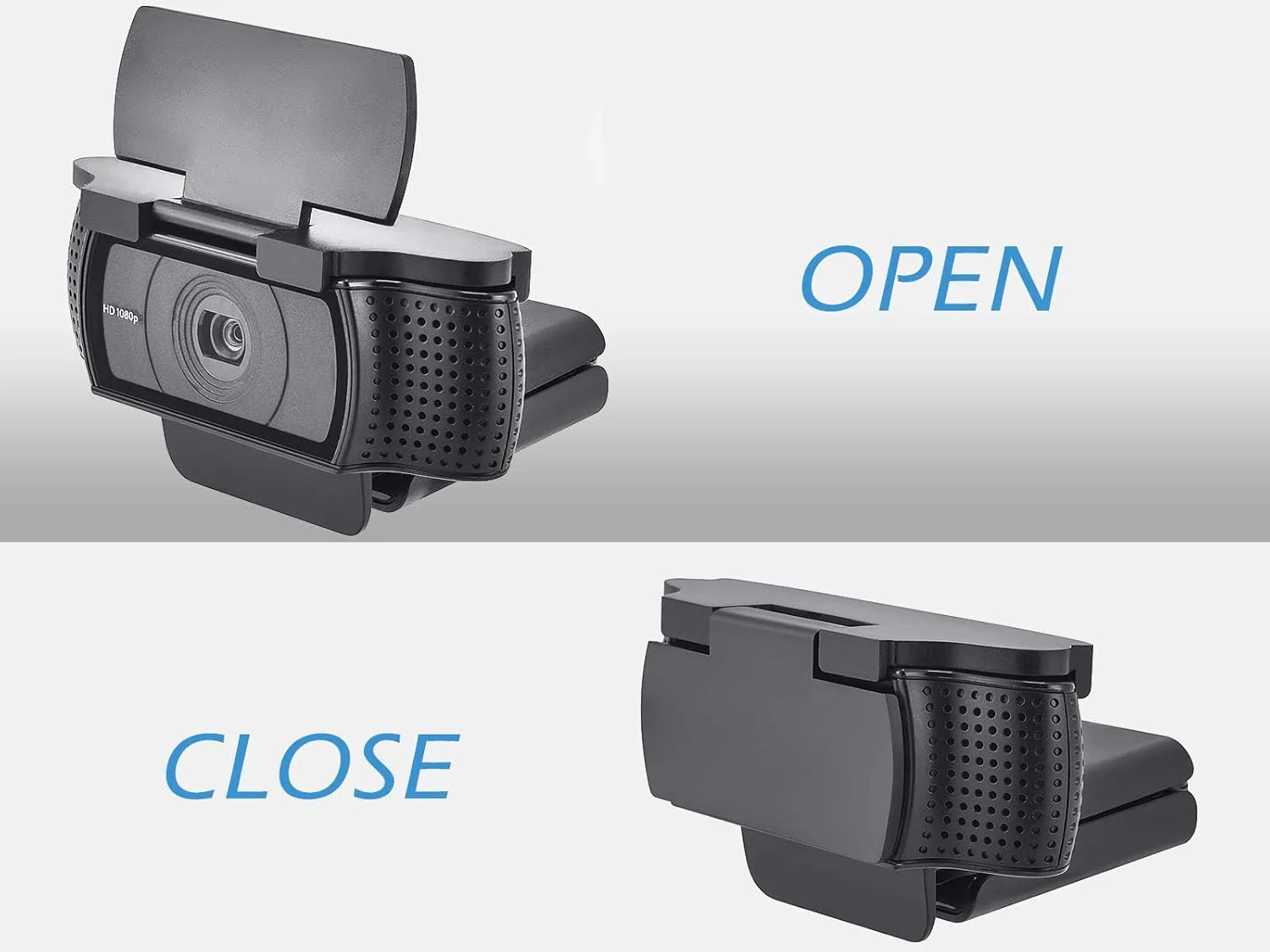 Webcam Cover for Logitech C920 C922 C930e - Privacy Shutter