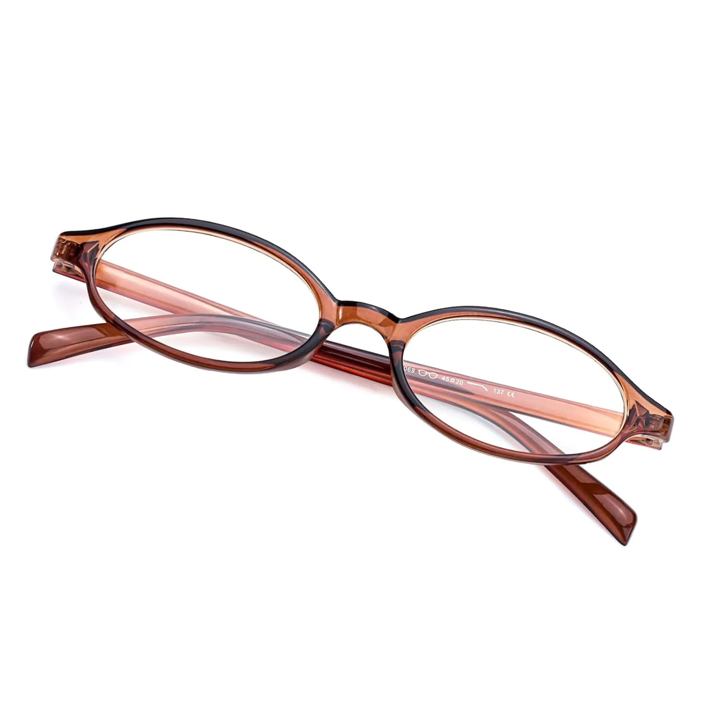 Y2K Fake Glasses Clear Lens Blue Light Blocking