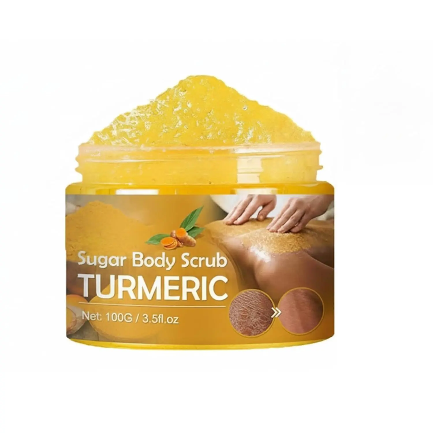Turmeric Body Scrub Exfoliator for Dark Spots