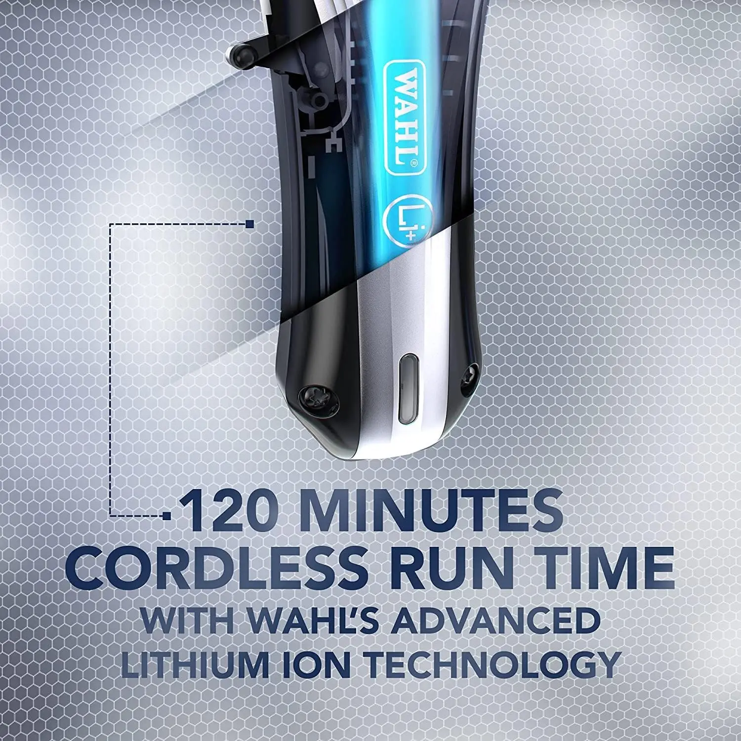 WAHL Multi Cut Pro Lithium Clipper - Long Lasting Battery